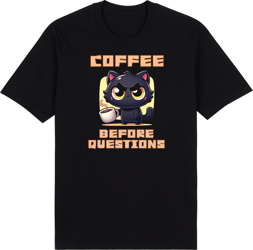 Coffee Before Questions – KuroNeko Ink